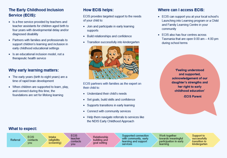 Early Childhood Inclusion Service (ECIS) - Department for Education ...